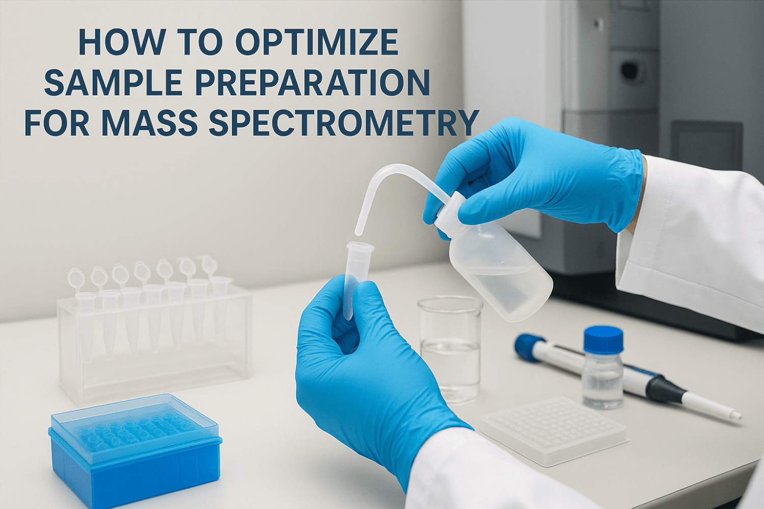 Sample preparation for mass spectrometry | Materials Metric